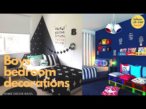 Latest Cool Boys Bedroom Design Ideas || awesome boy bedroom ideas || Home Decor Haul