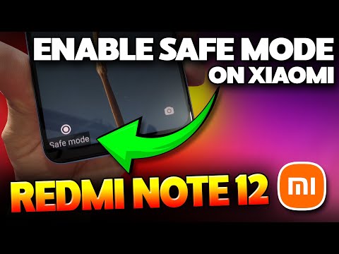 How to Enable SAFE MODE on XIAOMI Redmi Note 12