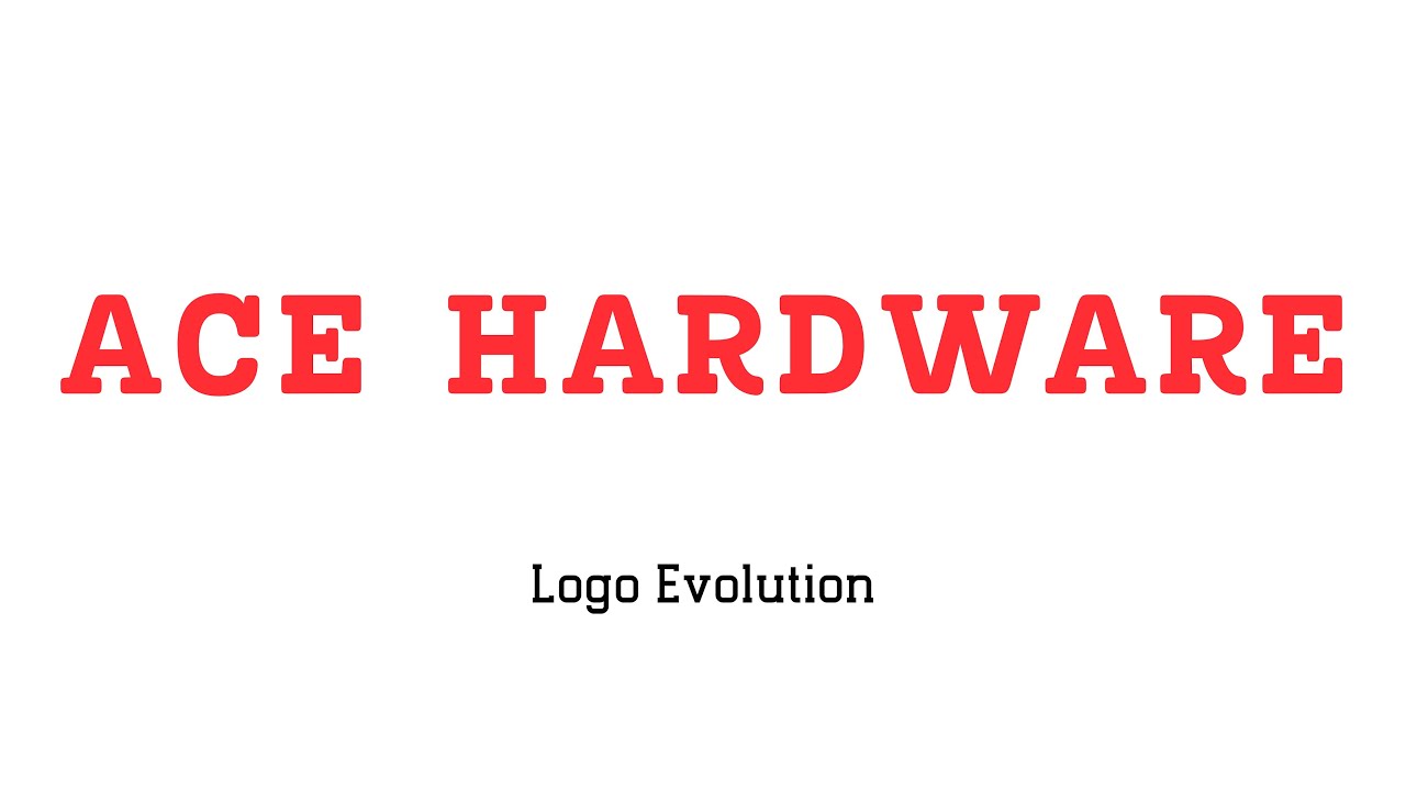Logo History - ACE Hardware Logo Evolution