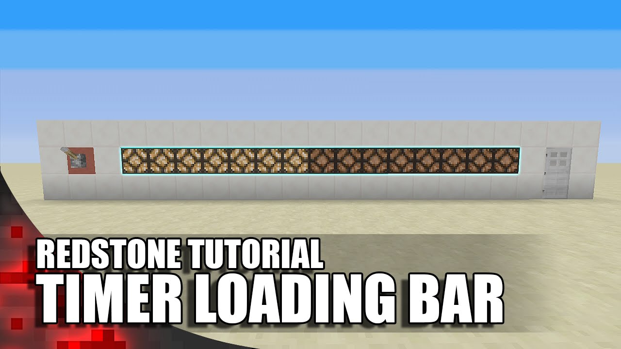 Minecraft: Simple Time Loading Bar
