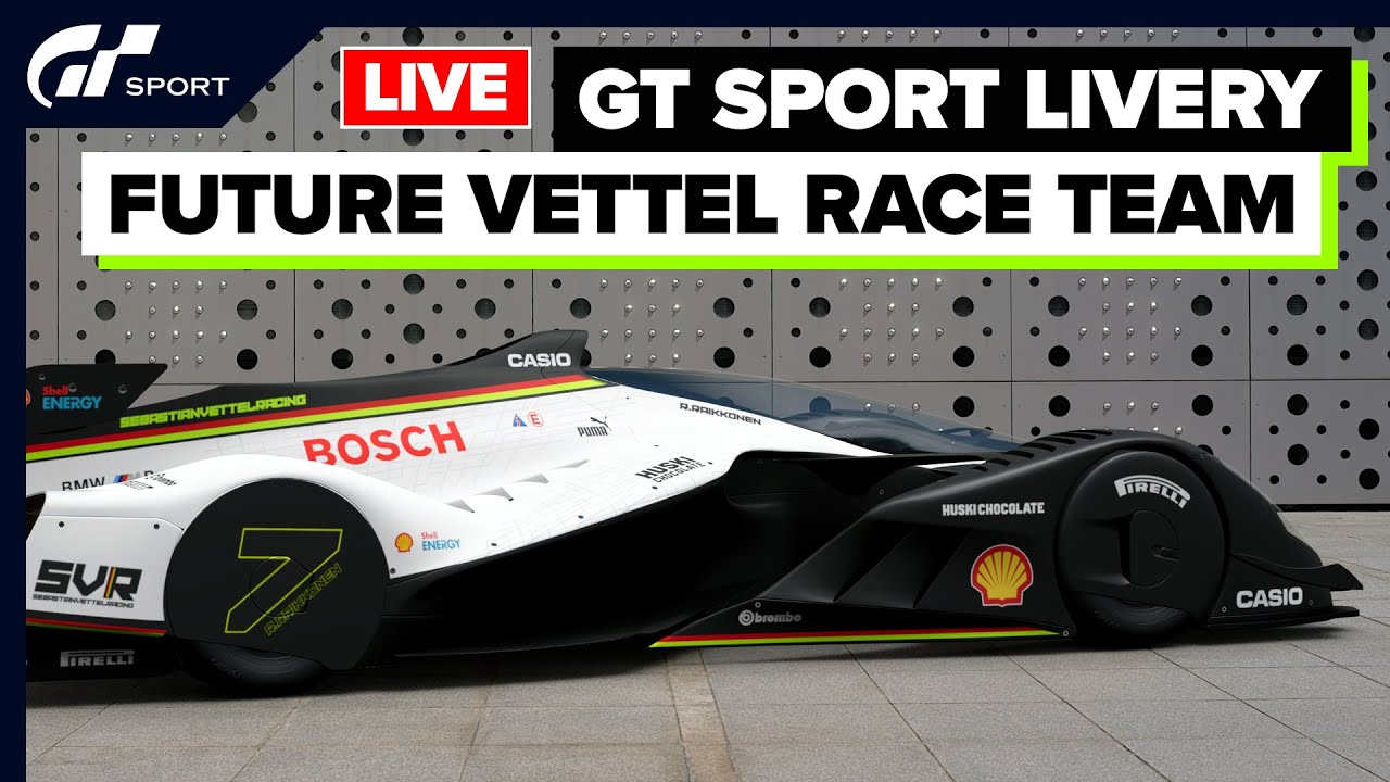 Sebastian Vettel Future Race Team Concept - GT SPORT