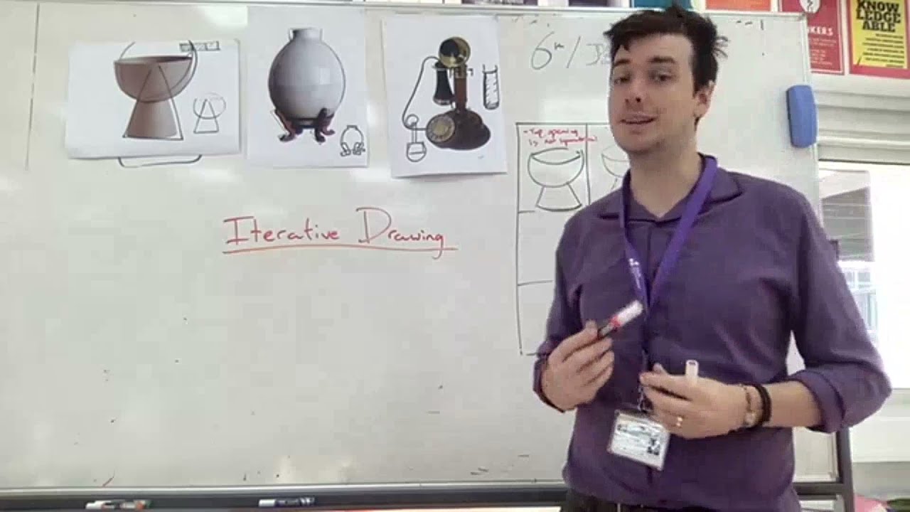 Mixed Media Work: Lesson Two, Iterative Drawing