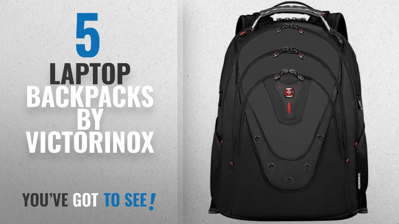 Top 10 Victorinox Laptop Backpacks [2018]: SwissGear Ibex Backpack With 17