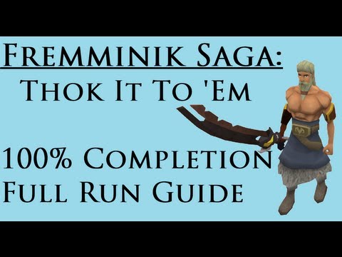 RSMini: Fremminik Saga: Thok It To 'Em 100% Completion Guide