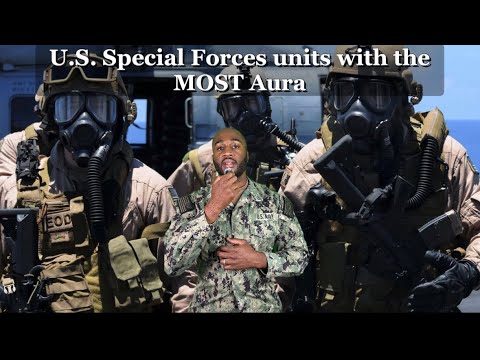 TOP 10 U.S. Special Forces units with the MOST Aura