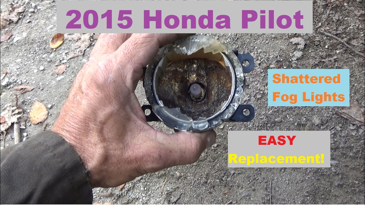 2015 Honda Pilot Fog Light Replacement - Super EASY!