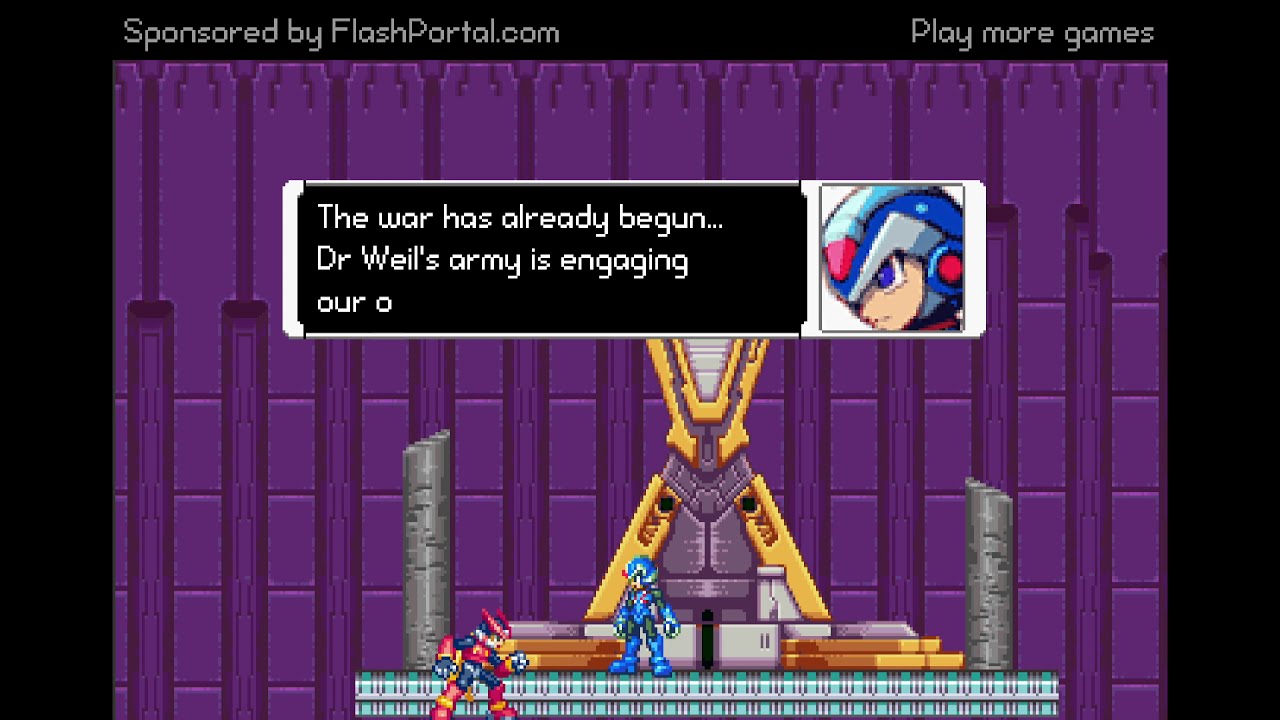 Mega Man Zero Alpha - Full Playthrough(FlashPortal, 2023)