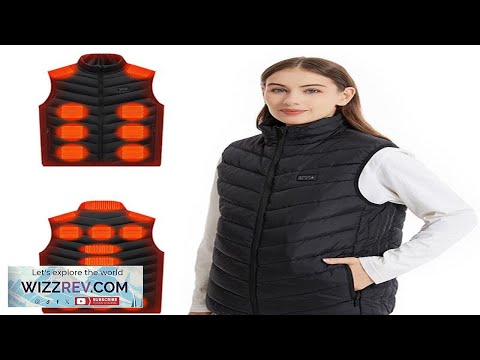 TENGOO HW-21 21 Zones Heating Vest Unisex 3-Gears Temperature USB Charging Smart Review
