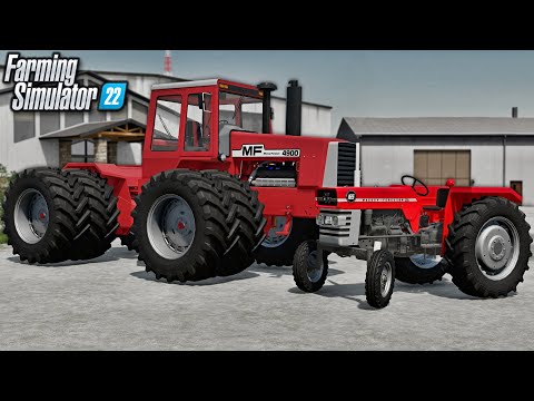 New Mods! Massey 4000 & 100, JD 7020, JCB TM 320S! (19 Mods) | Farming Simulator 22