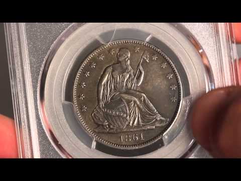 CoinGuy Ep 5: 1861-O Seated Liberty Half Dollar PCGS XF40, CSA Obverse, Struck under Confederacy