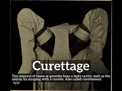 What is Curettage? | How to Say Curettage in English? | How Does Curettage Look?
