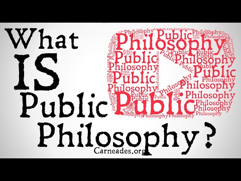 What is Public Philosophy?