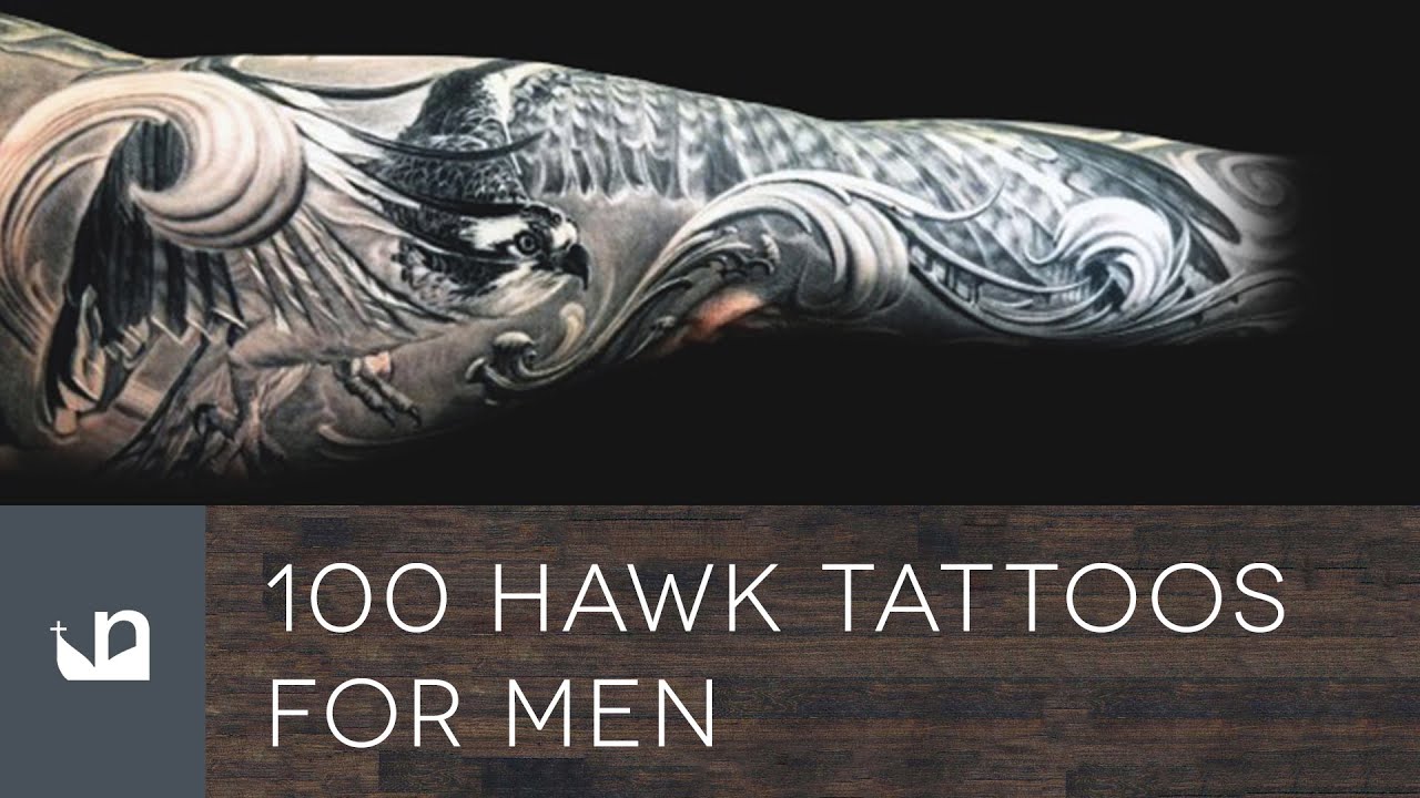100 Hawk Tattoos For Men