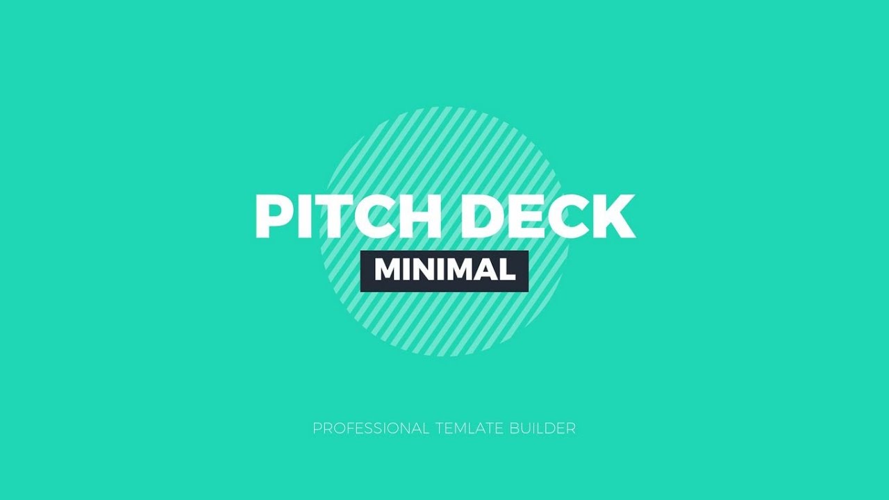 Pitch Deck Minimal Animated Powerpoint Template