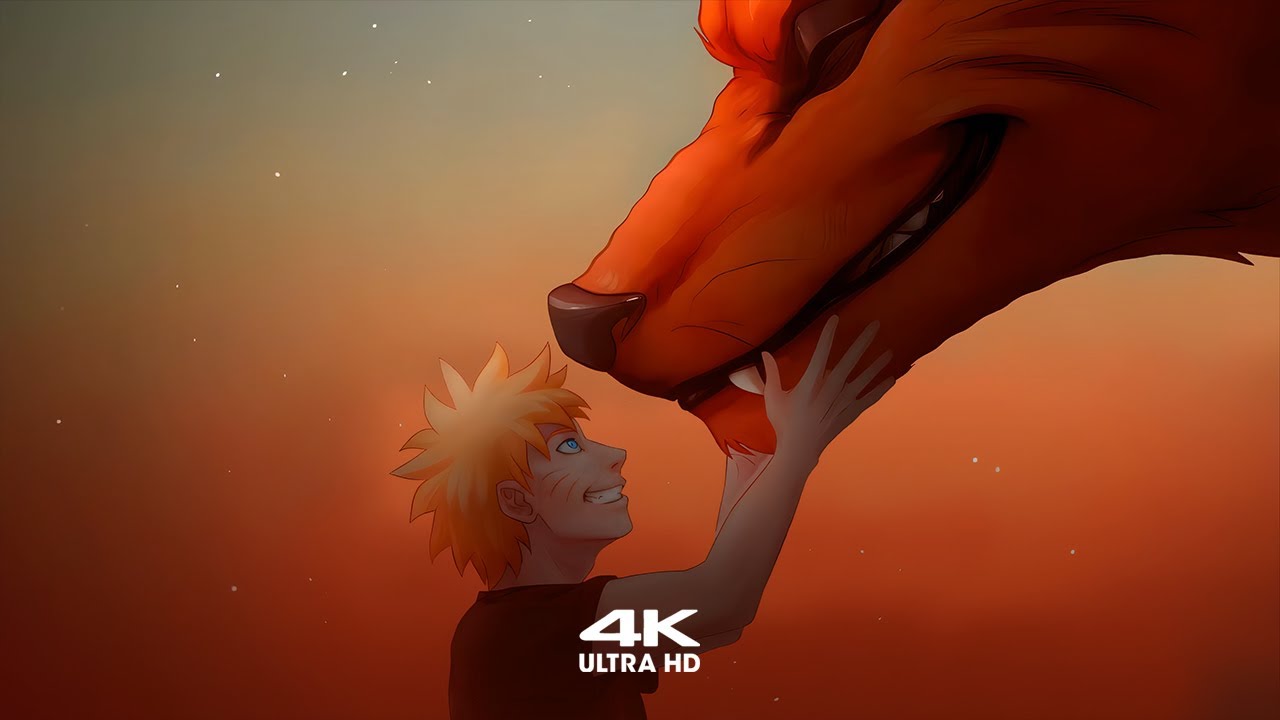 Naruto & Kurama 🦊 | Epic Bond | 4K Live Wallpaper + Screensaver