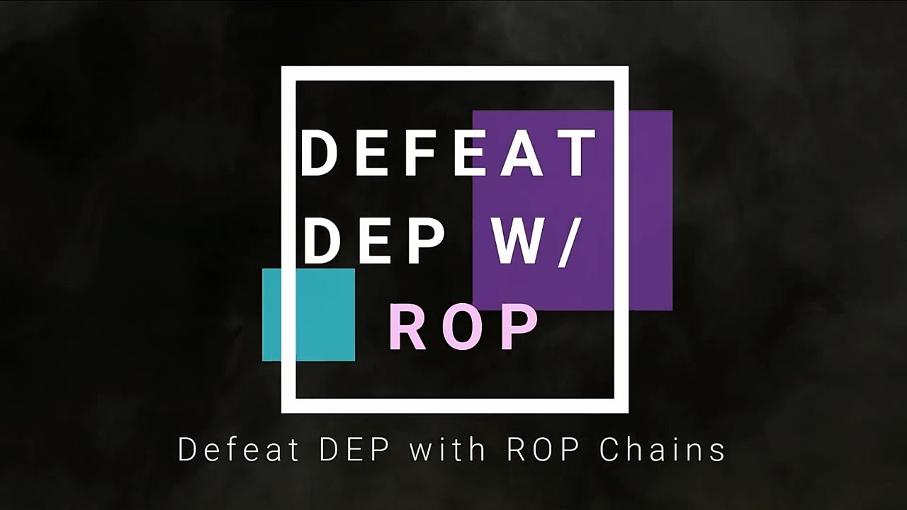 Buffer Overflow Bypass DEP using ROP