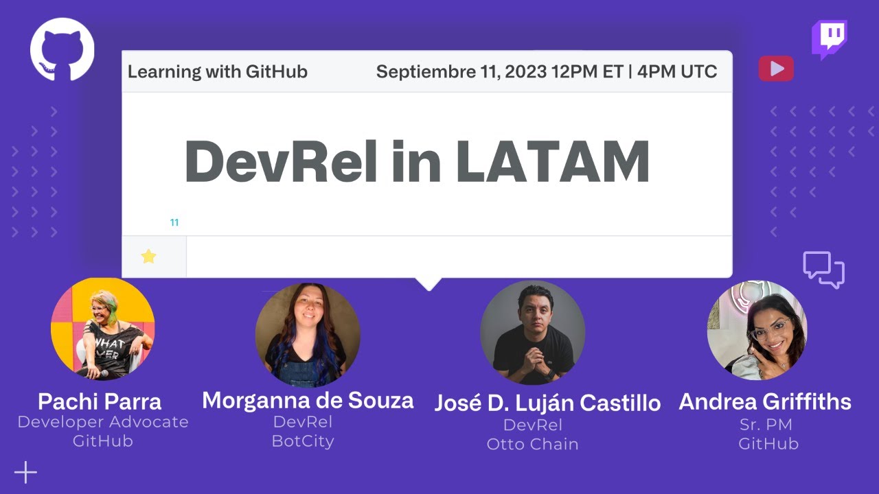 Discover the Power of DevRel in LATAM - Livestream Edition! 🚀