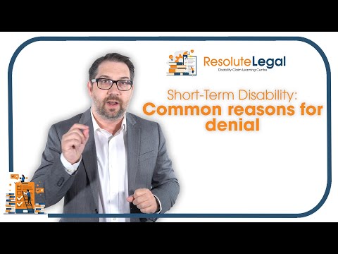 Short-Term Disability: Common reasons for denial