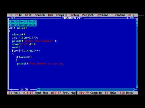 prime numbers in c | prime number program in c using while loop