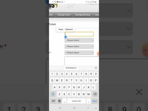 how to add support ticket on Leopards cod portal