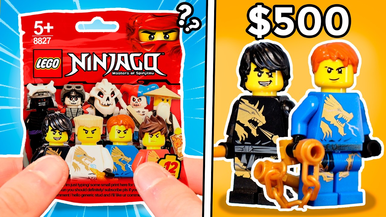 Opening 2011 Ninjago Minifigure Packs...