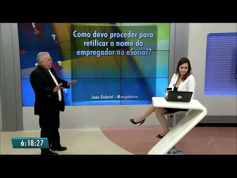 Como retificar o nome do empregador doméstico no eSocial