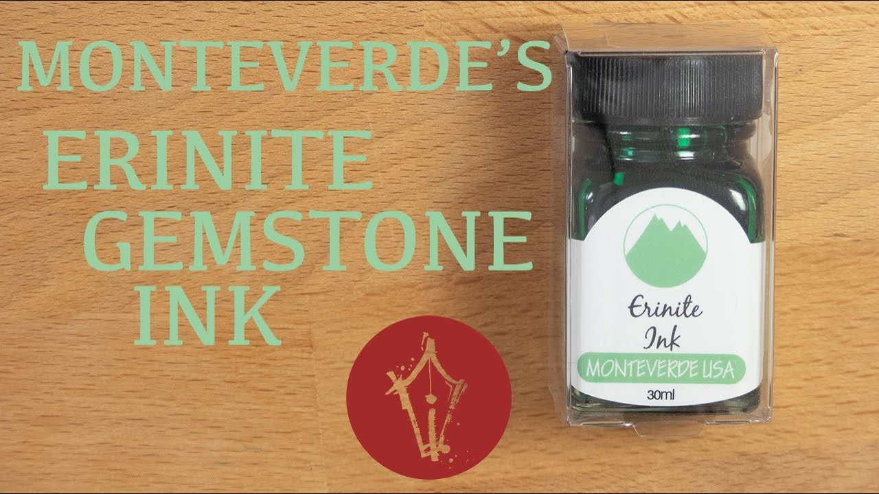 Monteverde Erinite Gemstone Ink
