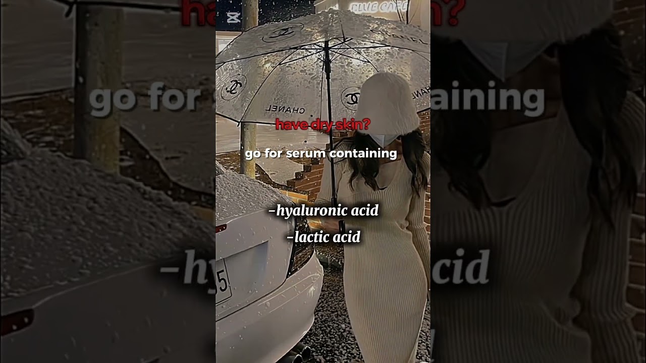 targeted serums for different skin type ✨