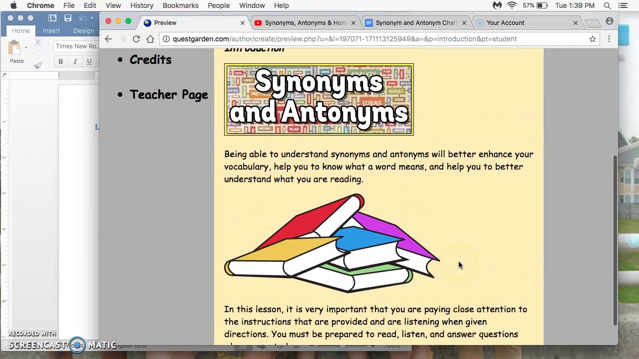 Webquest Lesson Plan