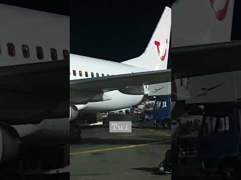 June 2022 | Hot night flight leaving Crete runway with a great close up of the aircraft | #shorts