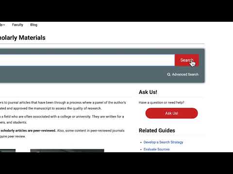 Find a Peer-Reviewed Journal