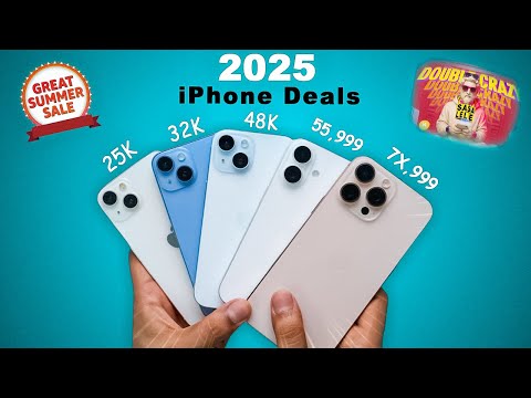 All iPhone Prices in SASA LELE Summer SALE | iPhone 16 in Flipkart Summer Sale | Amazon Summer Sale