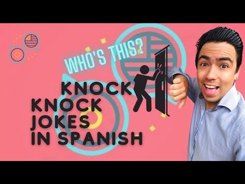 Knock Knock Jokes in Spanish #colombia #español #learnspanish