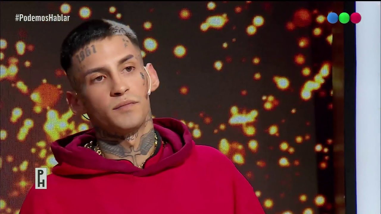 Tension on the set of Podemos Hablar. L-Gante's statement - Podemos Hablar