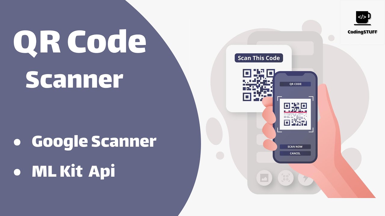 How to Integrate Google QR CODE  SCANNER In Android App | 2024 ML Kit | Android Tutorial