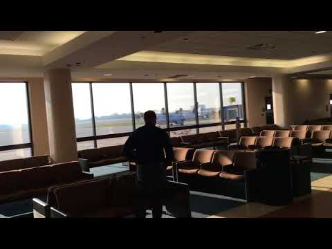 Walking through Palm Beach International Airport (PBI)
