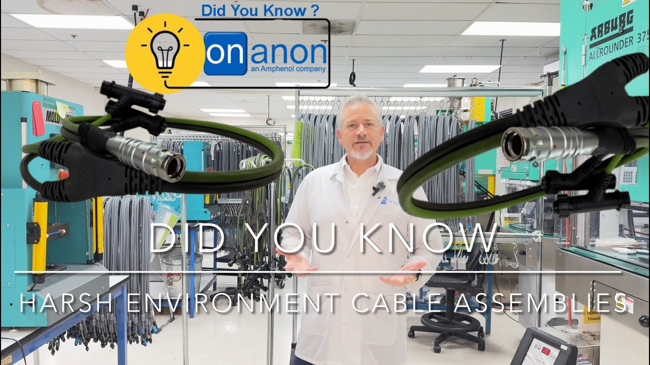 Over-Molded Harsh Environment cable assemblies