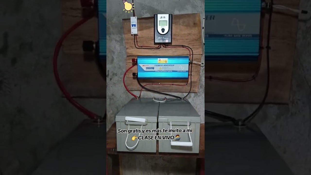 Aprende a Instalar Paneles Solares desde cero🌞🔌 #diagrama #panelsolar #kitsolar #instalación #solar