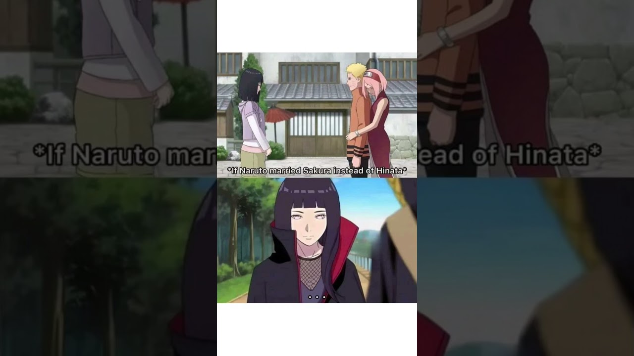Naruto married Sakura hinata....... #naruto #hashirama #anime #sakura #hinata