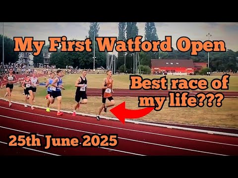 Watford Track Open Meeting 25th June 2025 (best run of my life)???