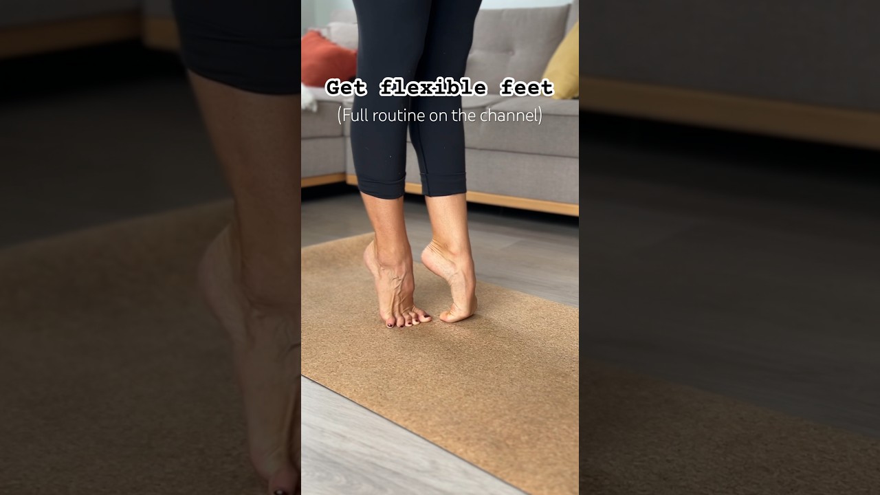 Feet Flexibility 🖤 My Daily Stretches #stretching #feet