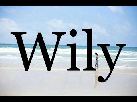 How To Pronounce Wily🌈🌈🌈🌈🌈🌈Pronunciation Of Wily