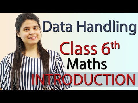 Mathematics Ch.9 "Data Handling" Introduction video Video Lecture - Class 6