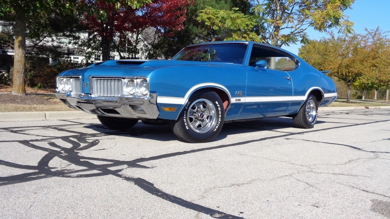 Astro Blue 1970 Oldsmobile 442 Packs a Rare Performance Option ...
