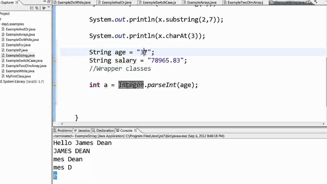 P13 String Beginner Java & AP Computer Science