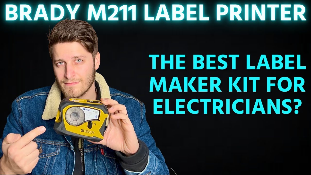 The Most Versatile Label Maker Kit I've Ever Used - Brady M211 Label Printer