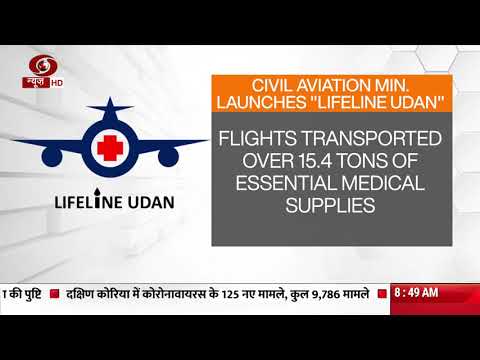 India fights COVID-19 : Civil Aviation Ministry launches 'Lifeline UDAN'
