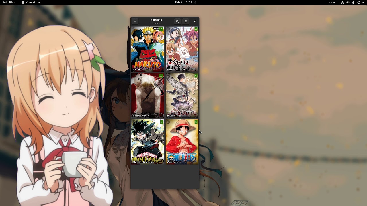 Komikku GTK Manga Reader - Best GNOME App 2020!!