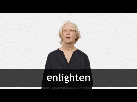 ENLIGHTEN definition and meaning | Collins English Dictionary