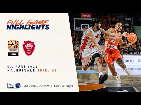 Ratiopharm Ulm vs. FIT/One Würzburg Baskets - Full Game Highlights - HF 03, 2024/25